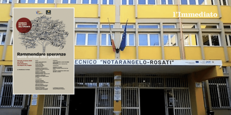 Foggia celebra la "Giornata dei Giusti dell'Umanità" con l'ITET ...
