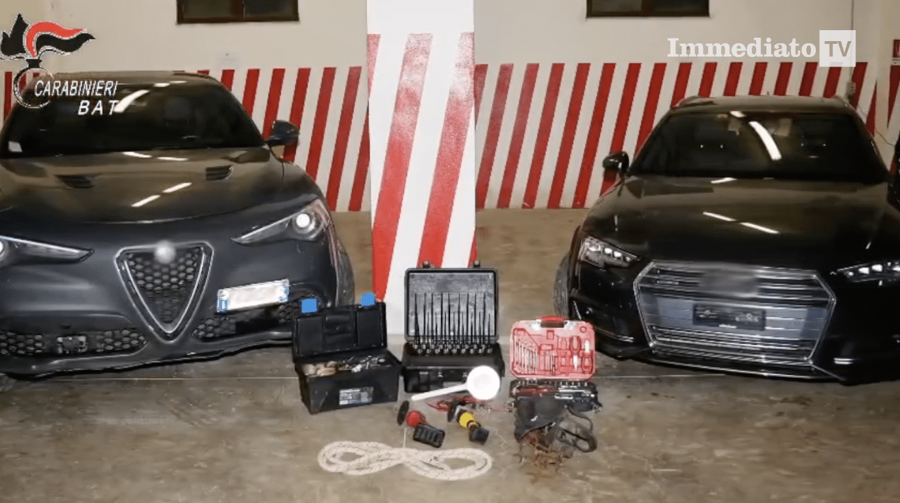 Rapina a mano armata e riciclaggio, sei arresti nella BAT: in manette ...